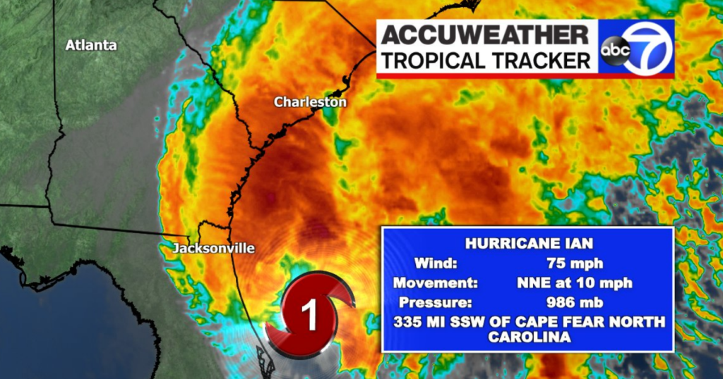 Ian Regains Hurricane Strength Off Northern Florida - Joe.My.God. Ian Regains Hurricane Strength Off Northern Florida - Joe.My.God.
